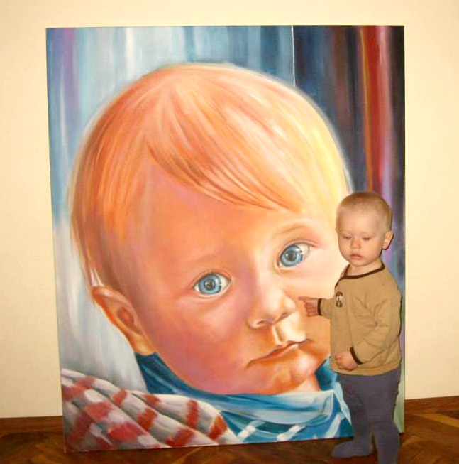 Cadoul perfect! Un portret personalizat de Dan Ursu după fotografia ...