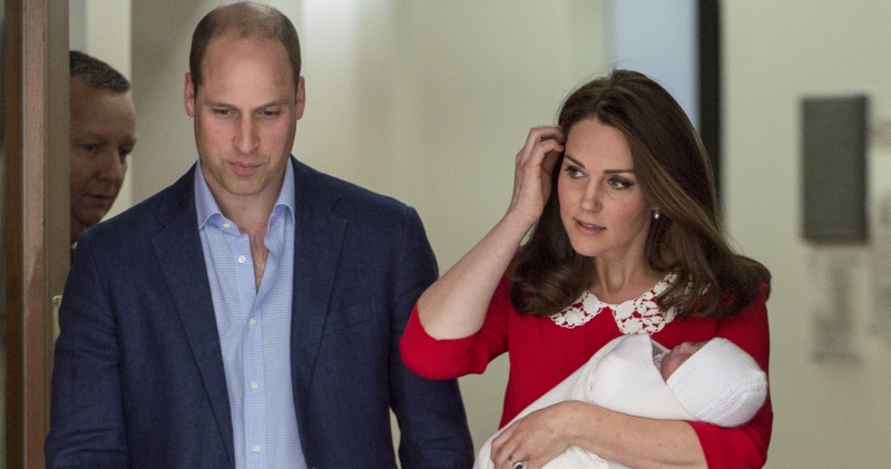 Primele imagini cu Printul Louis - Detaliul care a atras atentia ...