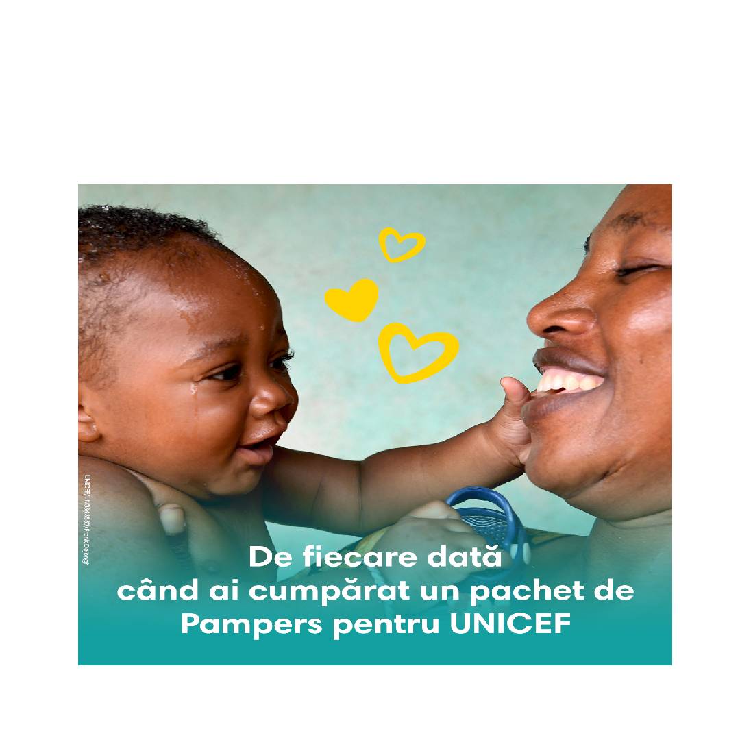 Pampers & Unicef sărbătoresc 15 ani de reușite