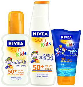 Noile produse pentru protectie solara pentru copii de la NIVEA SUN ...